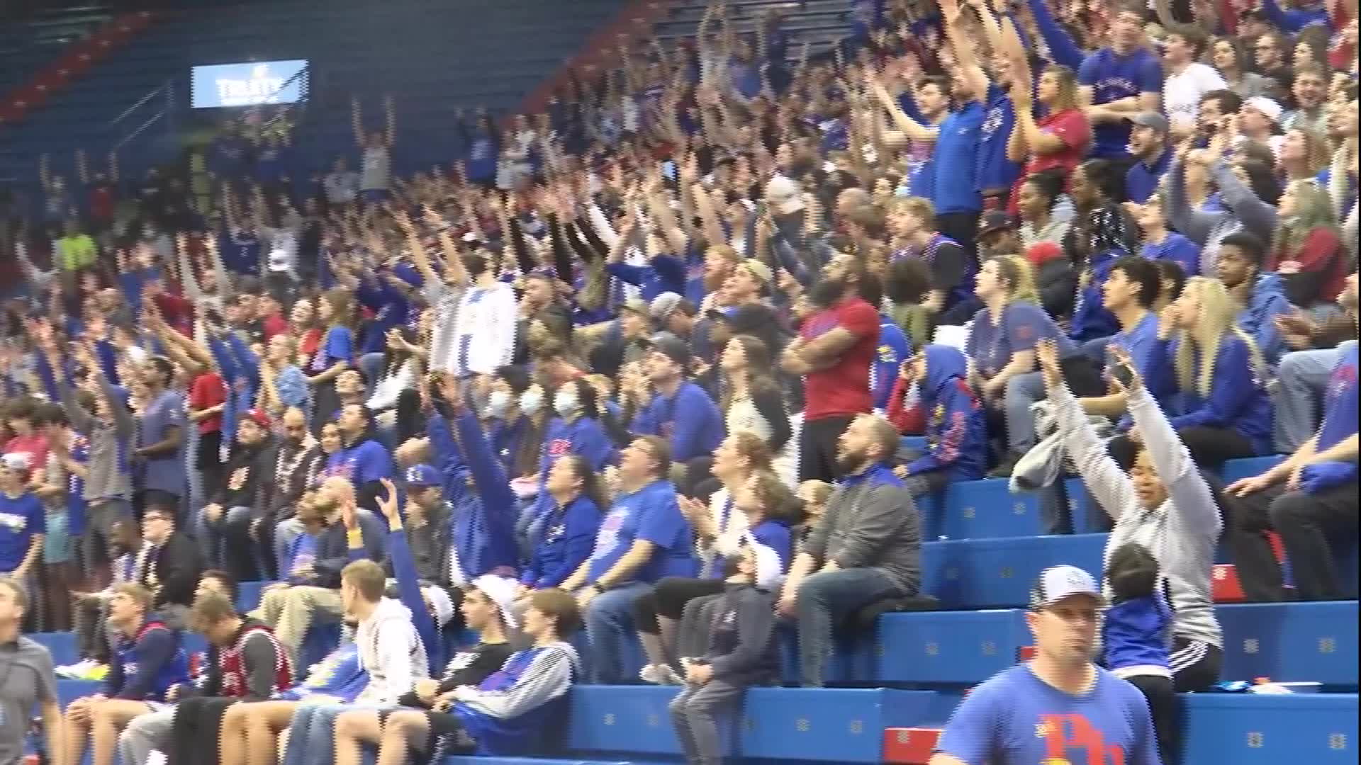KU fans celebrated the team’s NCAA championship win at Allen Fieldhouse ...